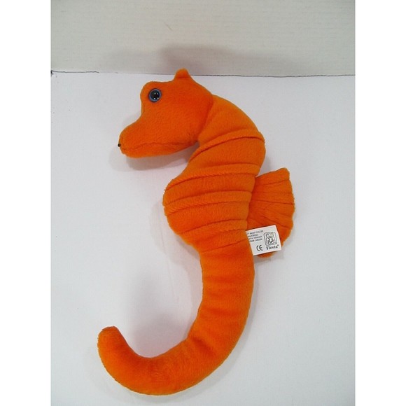 Fiesta | Toys | Fiesta Seahorse Plush Orange Stuffed Animal 6 Sea Horse ...